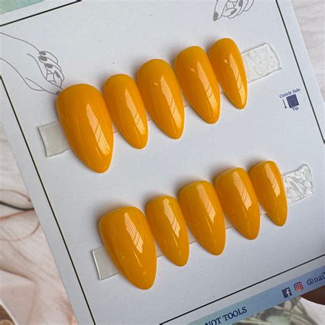 Mango Yellow Nails India Official