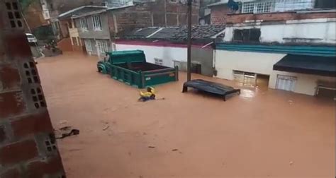 Inundaciones y desbordamiento de ríos en el Valle del Cauca por emergencia invernal Infobae