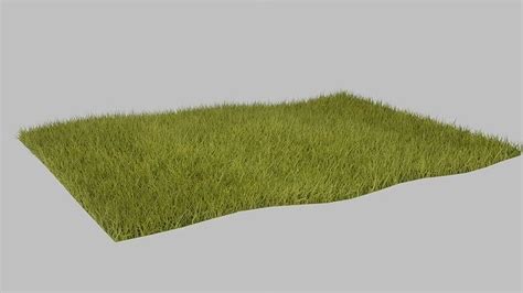 3d Model Grass Vr Ar Low Poly Cgtrader