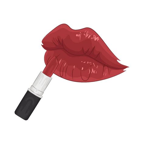 Illustration Of Nude Lipstick Vector Art At Vecteezy