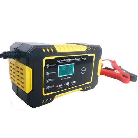 Intelligent pulse Repair car battery charger 12V 6A Automatic 12 volt ...