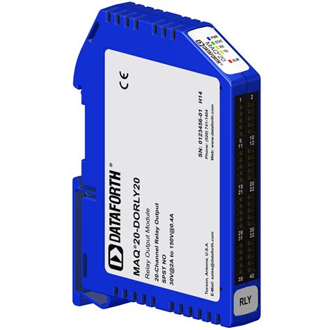 dataforth adds new module to maq 20 data acquisition and control system