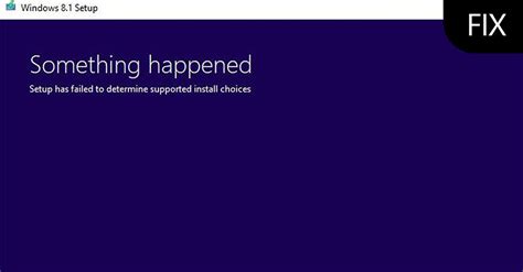 fix setup has failed error in windows errortools