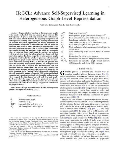 Pdf Hegcl Advance Self Supervised Learning In Heterogeneous Graph