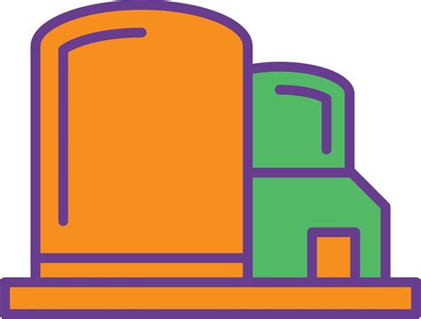 Tree Line Filled Two Color 9570621 Vector Art At Vecteezy