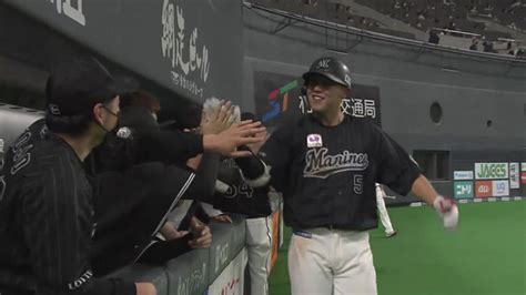 安田尚憲が決勝8号3ラン、藤原恭大が同点タイムリー！ 千葉ロッテが逆転勝利｜パ・リーグcom｜プロ野球