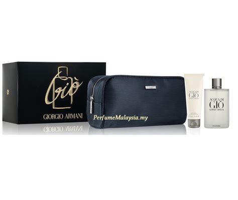 Acqua Di Gio Travel Set Perfume Malaysia
