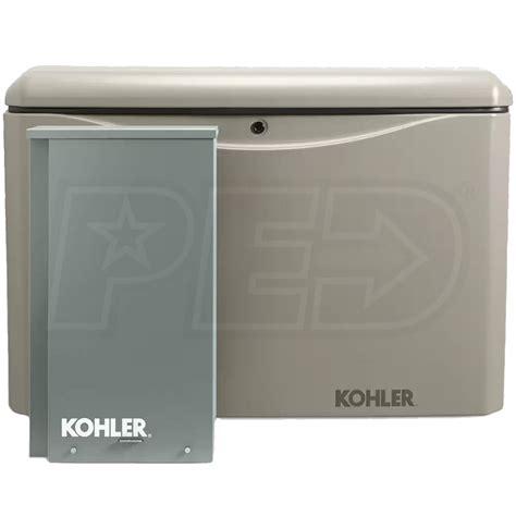 Kohler 26rcal 200sels 26kw Aluminum Standby Generator System 200a
