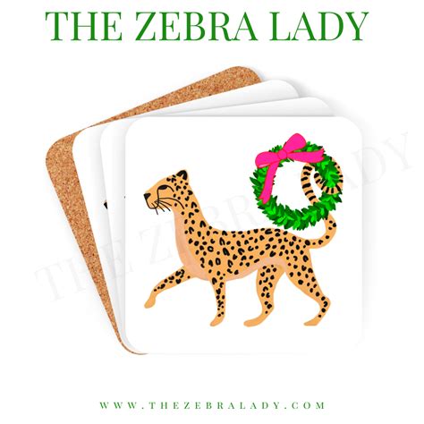 Coaster Cork — The Zebra Lady