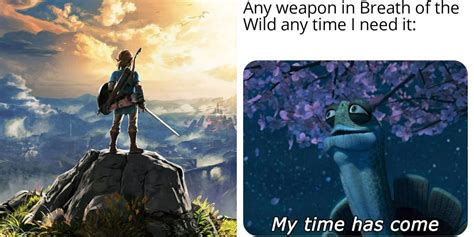 The Legend Of Zelda 10 Memes That Perfectly Sum Up Breath Of The Wild As A Game