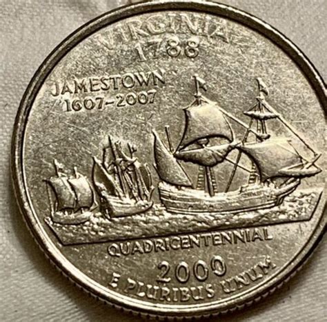 D VIRGINIA STATE QUARTER ERRORS GREASE ERRORS GREASE ERRORS America The Beautiful