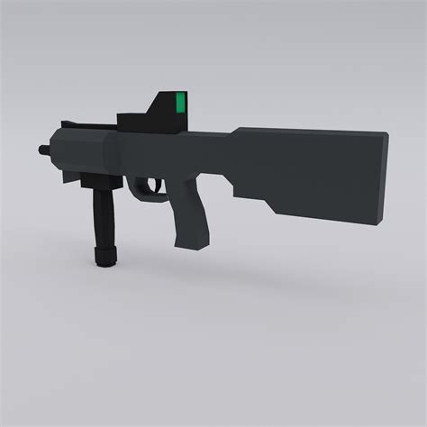 3d Model Iwi Tavor X95 Assault Rifle Gun Vr Ar Low Poly Cgtrader