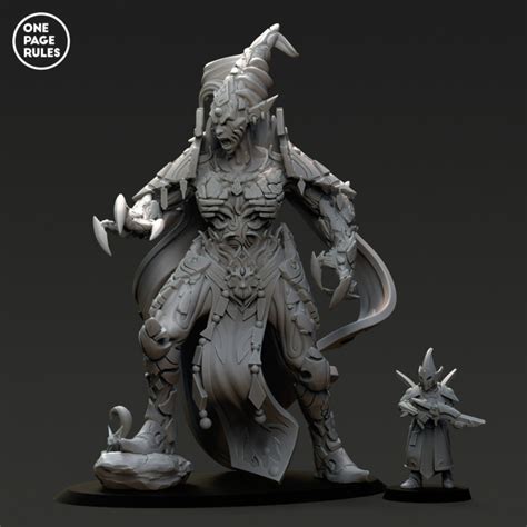 3d Printable Titan Elemental High Elf Fleets By One Page Rules