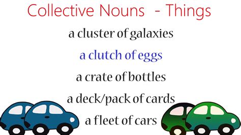 What Is A Collective Nouns For Cars At Louise Monnier Blog