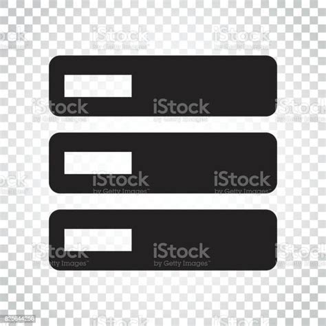 데이터베이스 서버 벡터 아이콘입니다 스토리지 벡터 일러스트입니다 격리 된 배경에 간단한 비즈니스 개념 그림입니다 0명에 대한