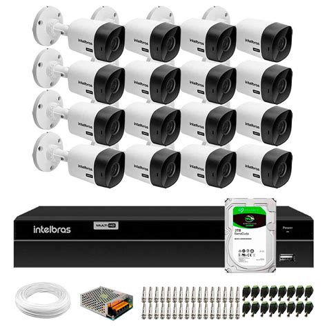 Kit C Meras Bullet Vhc B Hdcvi Hd P Ip Vis O Noturna M