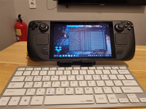 스팀덱 데스크탑모드 한글화 쉽지않음 유머 게시판