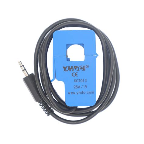 1pcs sct013 025 25a 1v non invasive split core current transformer