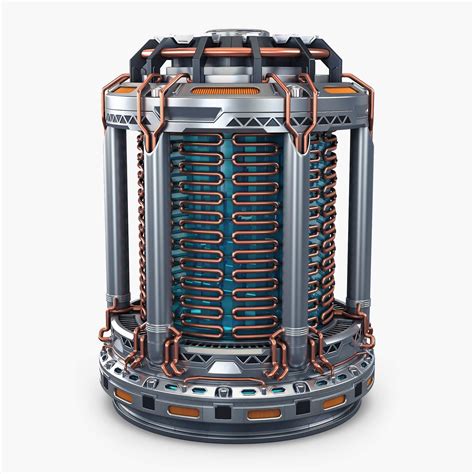 Reactor Gen Sci Fi V 1 3d Model By Zurel