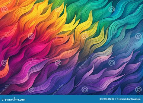 Complex And Intricate Gradients With Multiple Colors Blending Seamlessly Background Stock