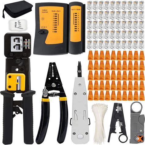 Buy Mayline Cat Cat E Cat Computer Lan Cable Tester Rj Crimp Tool