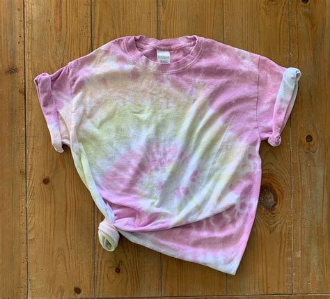 Rose Blossom Custom Tie Dye Shirt Pink Tie Dye Shirt Custom Tie Dye