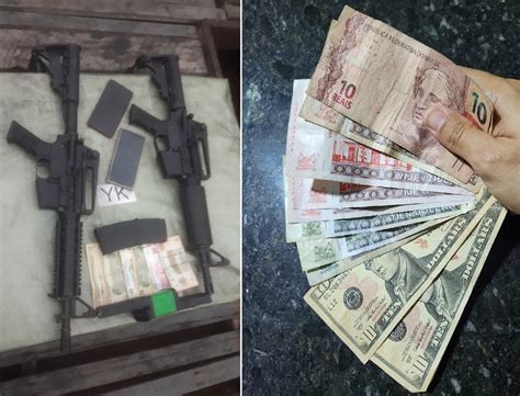 Polícia localiza embarcação armas de fogo e produtos