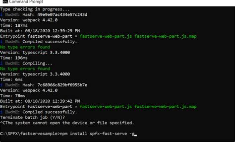 Spfx Fast Serve A Replacement To Gulp Serve In Our Sharepoint