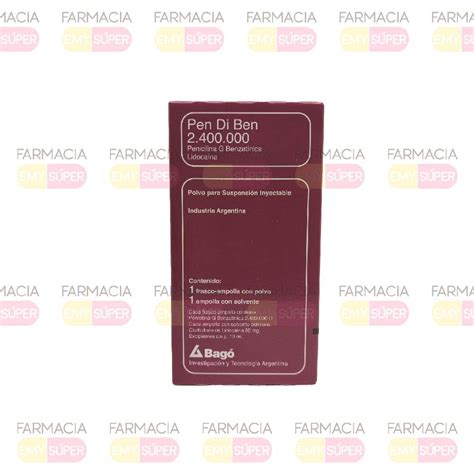 Pen Di Ben 2400000 Amp Iny Farmacia Emy