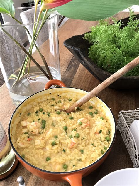 Risotto De Camarones Confieso Que Cocino