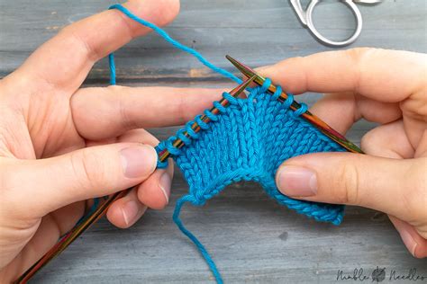 How To Bind Off On Both Ends No More Stairs
