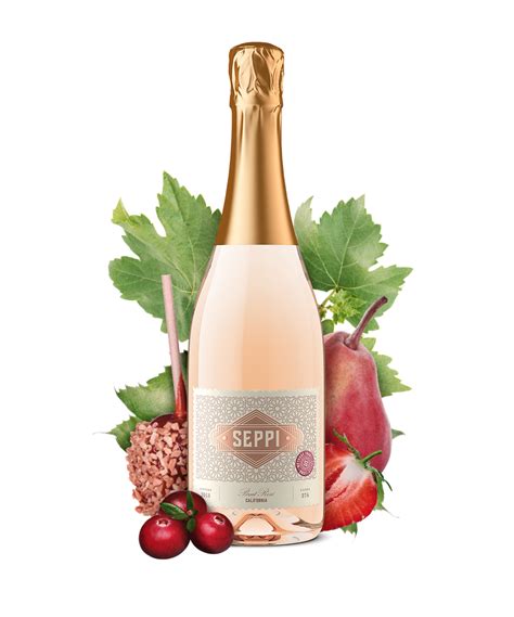 Seppi™ Craft Sparkling Wines 2018 Brut Rosé From United States Winner Of Silver Medal At The