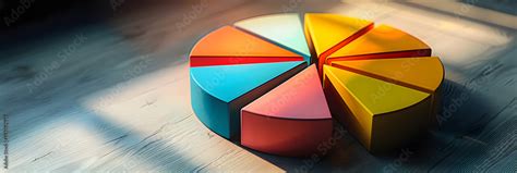 Pie Chart Divided Into Slices To Represent Different Aspects Of Innovation Within A Business