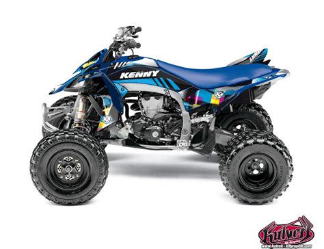 kit déco quad yamaha kenny bleu Kutvek
