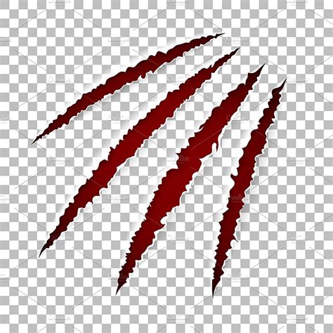Scratch Claws And Torn Holes Seamless Vector