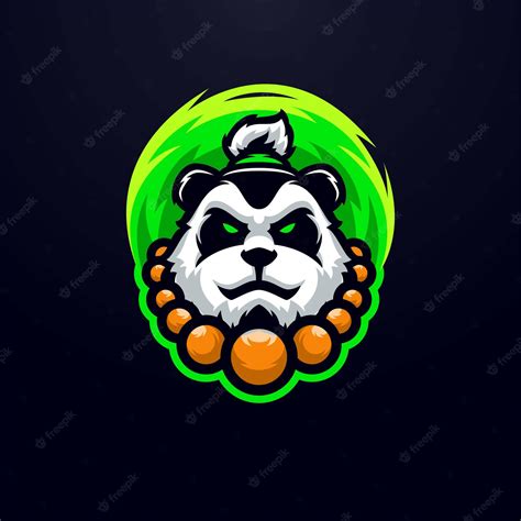 Premium Vector Panda Masscot Logo Esport Illustration Premium Vector