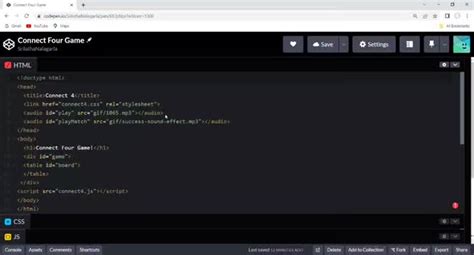 Webdevelopment Html Css Javascript Connectfourgame Srilatha