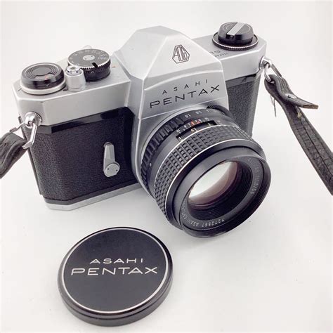【傷や汚れあり】pentax Asahi Sl ペンタックス フィルムカメラボディ Takumar 11855レンズセット【k2167