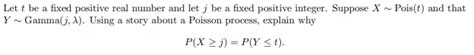 Solved Let T Be A Fixed Positive Real Number And Let J Be A