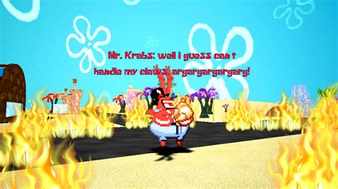 Mr Krabs Vs Scrooge Mcduck Sprite Art Ko By Ds534 On Deviantart