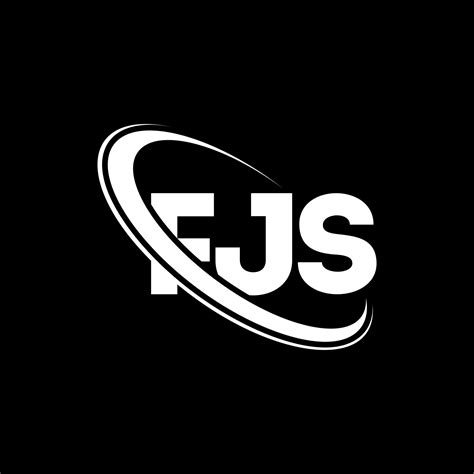 FJS Logo FJS Letter FJS Letter Logo Design Initials FJS Logo Linked