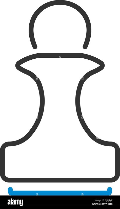 Stamp Icon Editable Bold Outline With Color Fill Design Vector Illustration Stock Vector Image