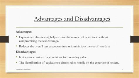 Equivalence Class Testing Pptx