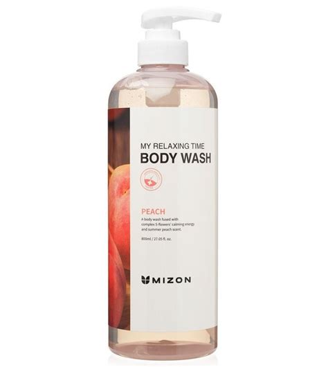 Купить Mizon Гель для душа с экстрактом персика My Relaxing Time Body