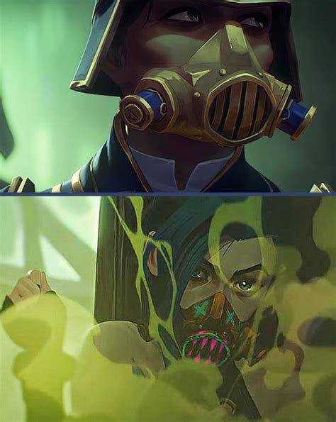No Spoilers Little Detail Jinx Stole An Enforcer Mask Rarcane