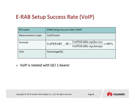 4g Key Performance Indicators For Planning And Optimization Pdf