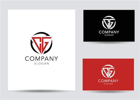 Premium Vector Modern Monogram Initial Letter Cg Logo Template
