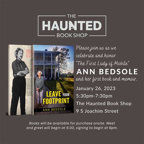 Book Launch And Signing With Ann Bedsole Downtown Mobile Alliance
