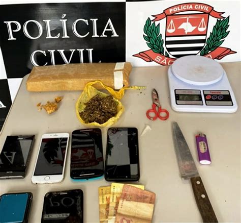 Jovens são presos por tráfico de drogas após investigação da polícia em Macaubal São José do