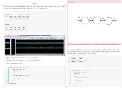 Solved Please Design A Circuit To Detect The Sequence